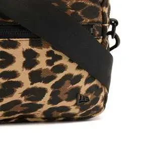 New Era Leopard Canvas Cross-body Bag