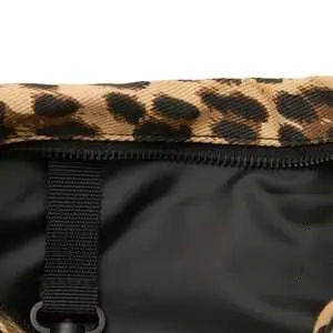 New Era Leopard Canvas Cross-body Bag