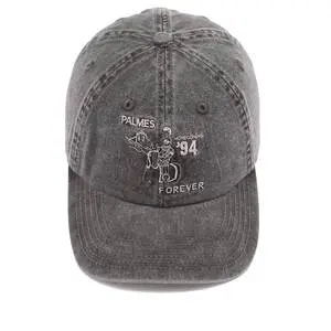 PALMES Forever 6-panel Cap - Charcoal