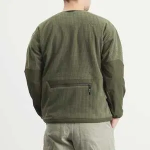 MANASTASH Grid Fleece Crew Sweat