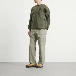 MANASTASH Grid Fleece Crew Sweat