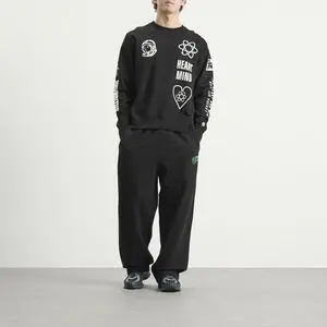 BILLIONAIRE BOYS CLUB Arch Logo Wide Leg Sweatpants