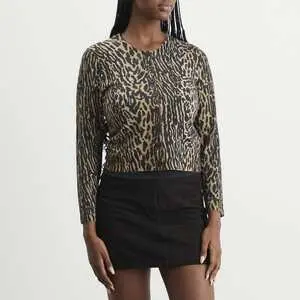 Rixo Peony Leopard Jumper