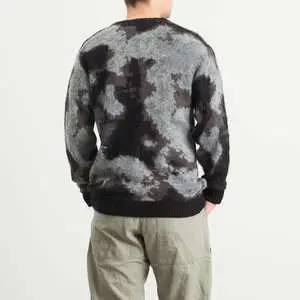 MANASTASH Blurry Jacquard Cardigan - Black