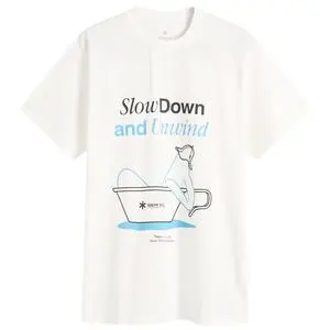 SNOW PEAK Relaxation T-shirt - Off White