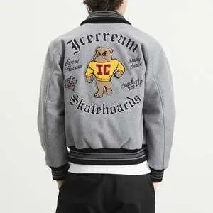 ICECREAM Mascot Varsity Jacket