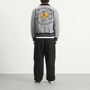 ICECREAM Mascot Varsity Jacket