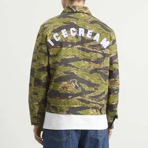 ICECREAM Tiger Stripe Work Jacket - Camo