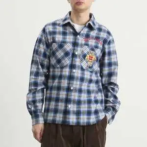 ICECREAM Mascot Check Shirt