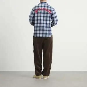 ICECREAM Mascot Check Shirt