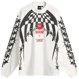VANS X A.o.d. Hazard Ls T-shirt - White