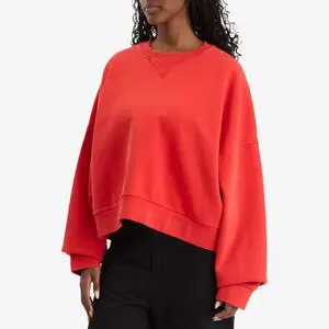 ENTIRE STUDIOS Box Crewneck Sweater - Cherry