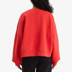 ENTIRE STUDIOS Box Crewneck Sweater - Cherry