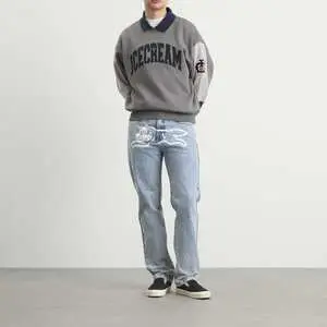 ICECREAM Collared Warm-up Sweatshirt