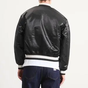 PATTA Script Logo Satin Varsity Jacket