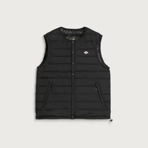 DANTON Inner Down Crewneck Vest - Black