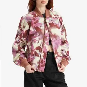 A BATHING APE Map Camo Bomber Jacket