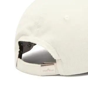 Stone Island Corduroy Cap - Ivory
