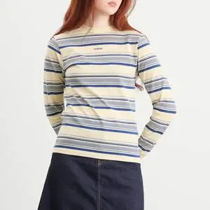 BEAMS Embroidered Long Sleeve T-shirt