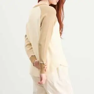 BEAMS Waffle Knit Crewneck Jumper