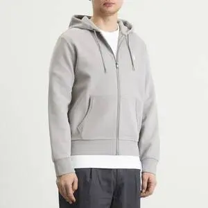Polo Ralph Lauren Double Knit Tech Zip Hoodie - Soft Grey