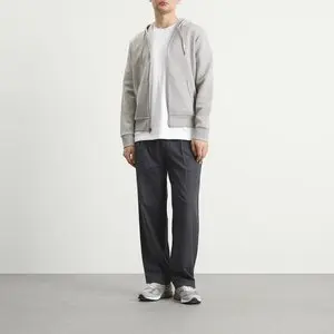 Polo Ralph Lauren Double Knit Tech Zip Hoodie - Soft Grey