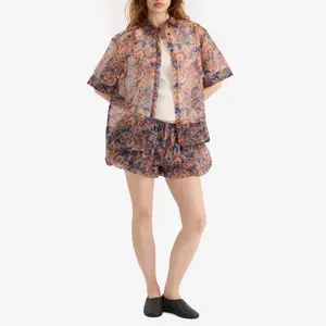 Sir The Label Fiore Floral Print Shirt