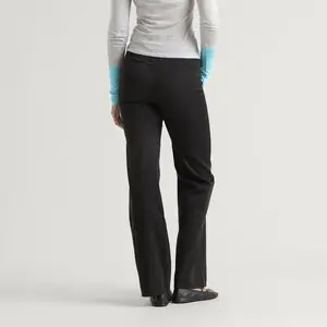 PEACHY DEN Twiggy Stretch Tailored Trousers - Onyx