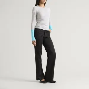 PEACHY DEN Twiggy Stretch Tailored Trousers - Onyx