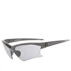 Le Specs X No Problemo Pluto Sunglasses - Silver Chrome/smoke Tint