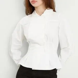 PEACHY DEN Missy Long Sleeve Blouse