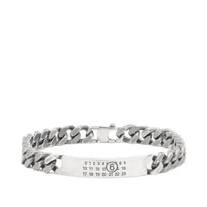 MAISON MARGIELA Curb Chain Bracelet - Palladio Polished