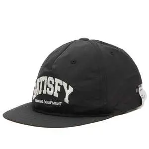 Satisfy Flitesilk 5 Panel Pinch Cap - Black