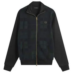 Fred Perry Tartan Track Jacket