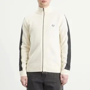 Fred Perry Ribbed Zip Knit Cardigan