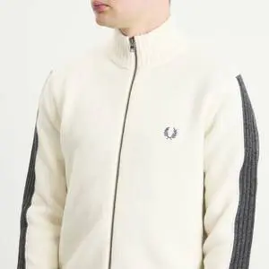 Fred Perry Ribbed Zip Knit Cardigan
