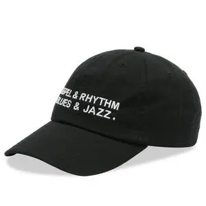 EASY LISTENING Gospel & Rhythm & Blues & Jazz Embroidered Cap - Black