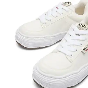 Mihara Yasuhiro Oliver Original Sole Canvas Low-top Sneaker - White