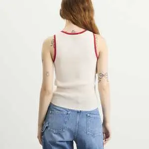 JW Anderson Contrast Trim Sleeveless Top