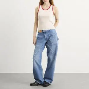 JW Anderson Contrast Trim Sleeveless Top