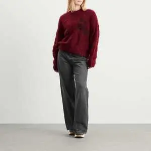 Isabel Marant Étoile Mirella Fluffy Logo Knit