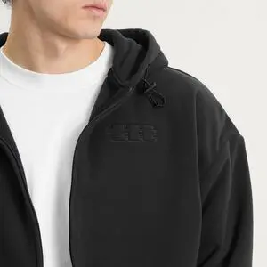 TTT MSW Polartec Logo Fleece Hooded Jacket