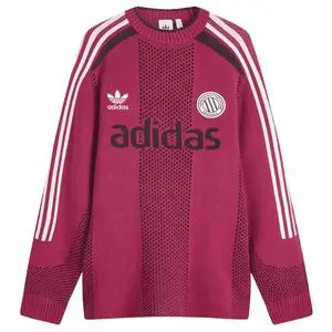 Adidas Adicolor Pullover Knit - Legacy Burgundy