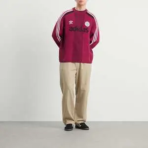 Adidas Adicolor Pullover Knit - Legacy Burgundy