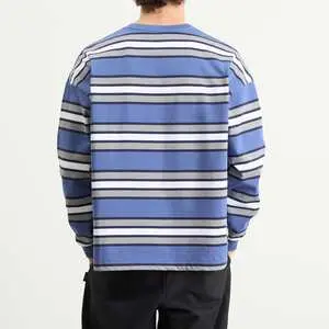 N!CE Border Stripe Long Sleeve T-shirt