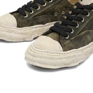 Mihara Yasuhiro Peterson 23 Vintage Suede Low-top Sneakers - Black