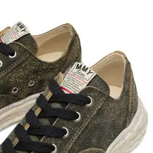 Mihara Yasuhiro Peterson 23 Vintage Suede Low-top Sneakers - Black