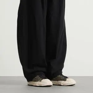 Mihara Yasuhiro Peterson 23 Vintage Suede Low-top Sneakers - Black