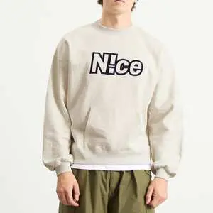 N!CE Embroidered Logo Sweatshirt
