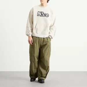 N!CE Embroidered Logo Sweatshirt
